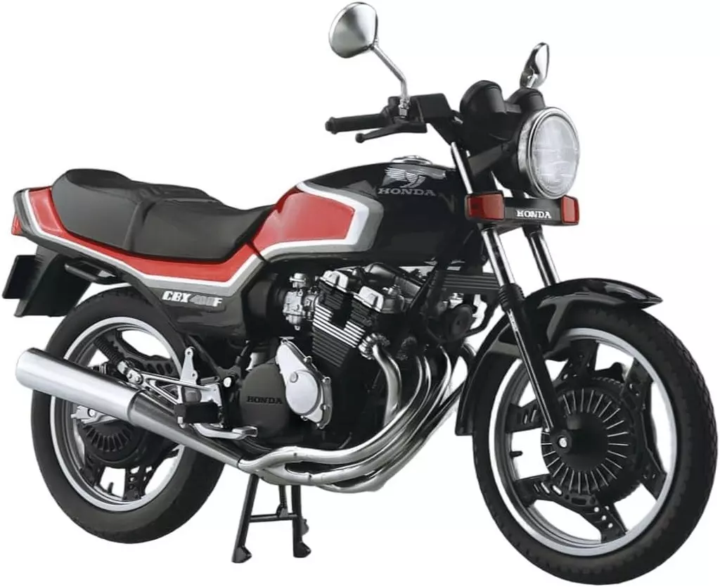 駿河屋 - 1/12 Honda CBX400F(ブラック×キャンディアラモアナレッド) [111994]（モデルカー）