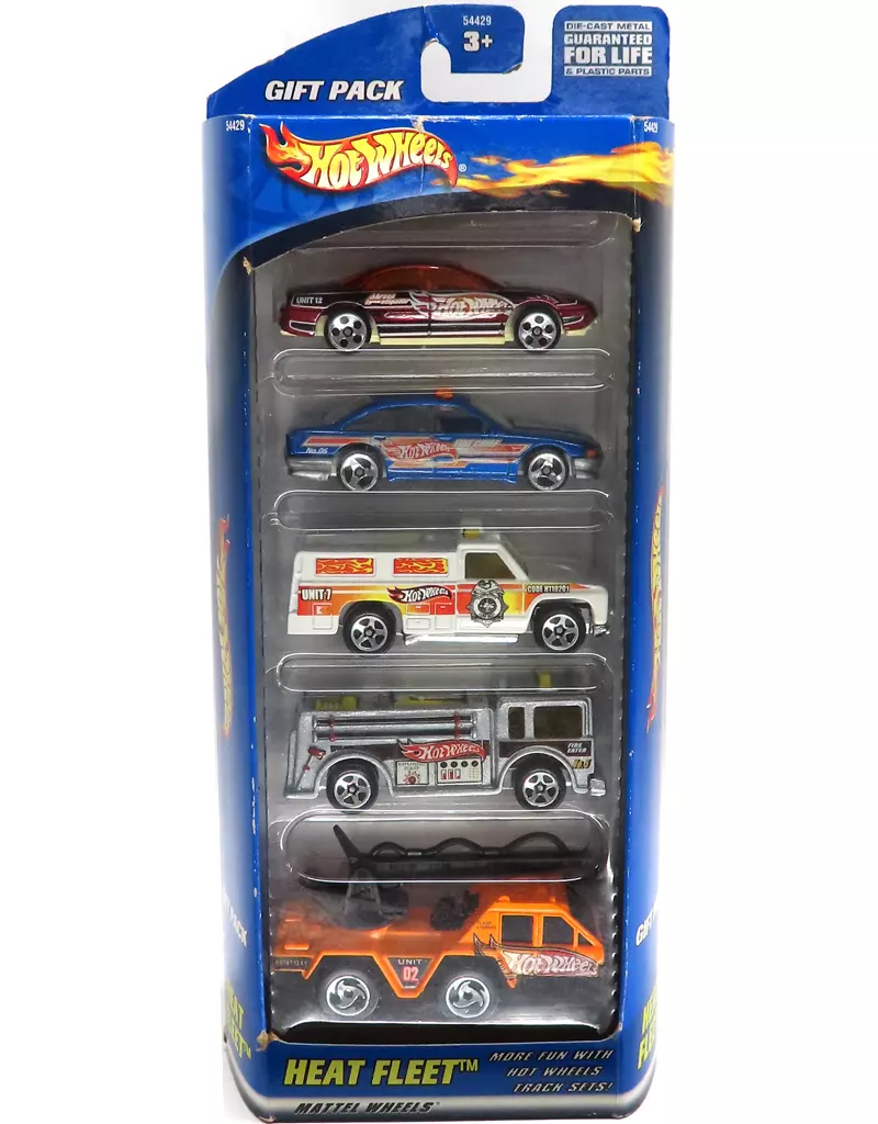 駿河屋 - 1/64 HEAT FLEET(5台セット) 「Hot Wheels」 [54429]（ホットウィール（hotwheels））