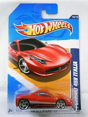 駿河屋 - 1/64 FERRARI 458 ITALIA(レッド) 「HoT WHeeLS HW ALL STARS12」 [V5567 ...