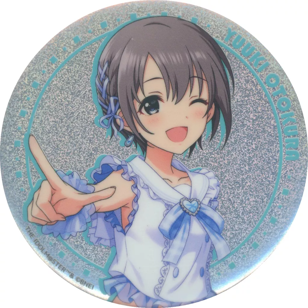 駿河屋 - 乙倉悠貴(ConnecTrip! ver.) 開催記念 公式φ75mmグリッター缶バッジ 「アイドルマスター シンデレラガールズ」（バッジ・ピンズ）
