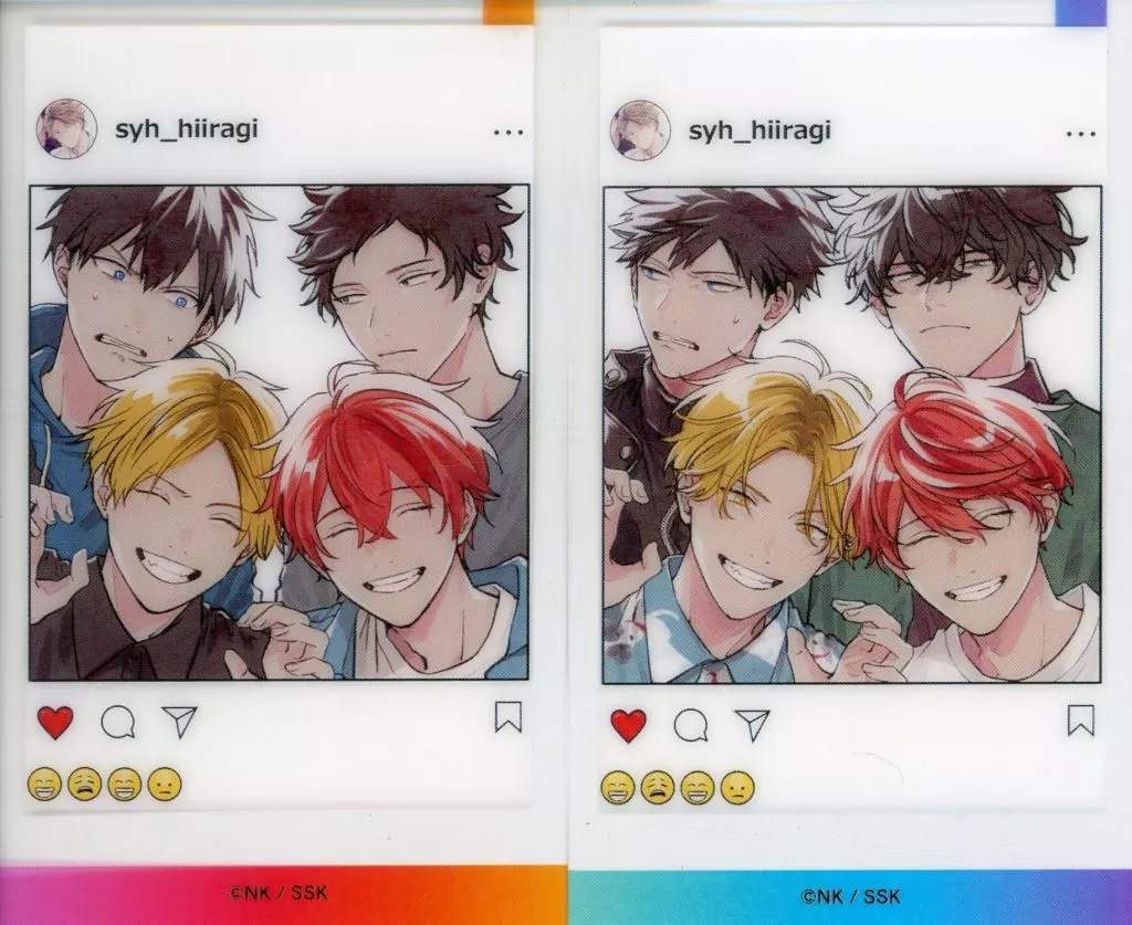 駿河屋 - syh クリアシートセット(2枚セット) 原作版 「ギヴン展 -given exhibition-」（キャラクターカード）