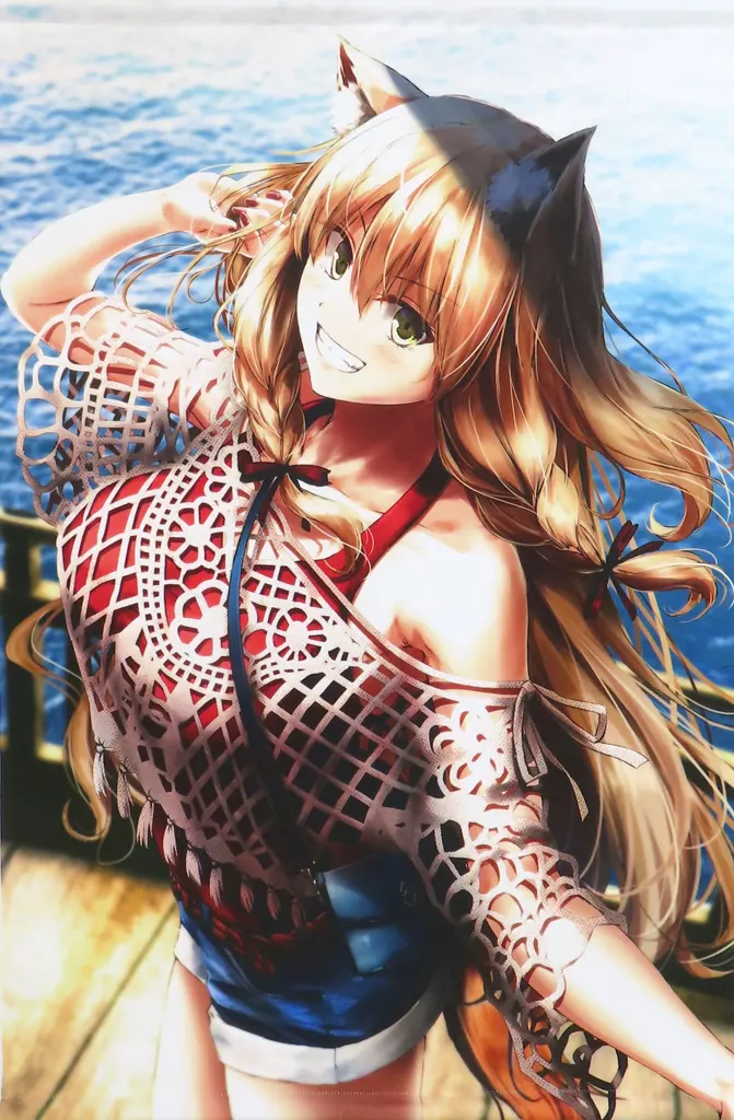 駿河屋 - 【Fate】B2タペストリー 鈴鹿御前 英霊紀行ver(翠燕) /翠苑（タペストリー）