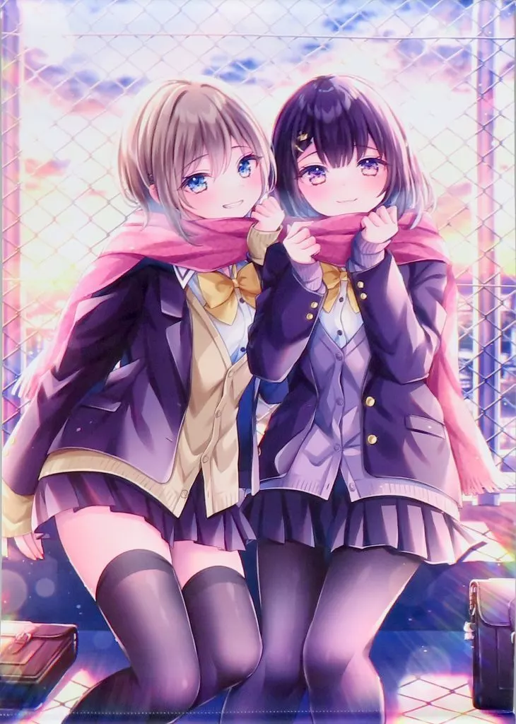 駿河屋 - 【オリジナル】B2タペストリー 隣の席の女の子vol8表紙イラスト(ねむりねむ) C105/RE：moon（タペストリー）