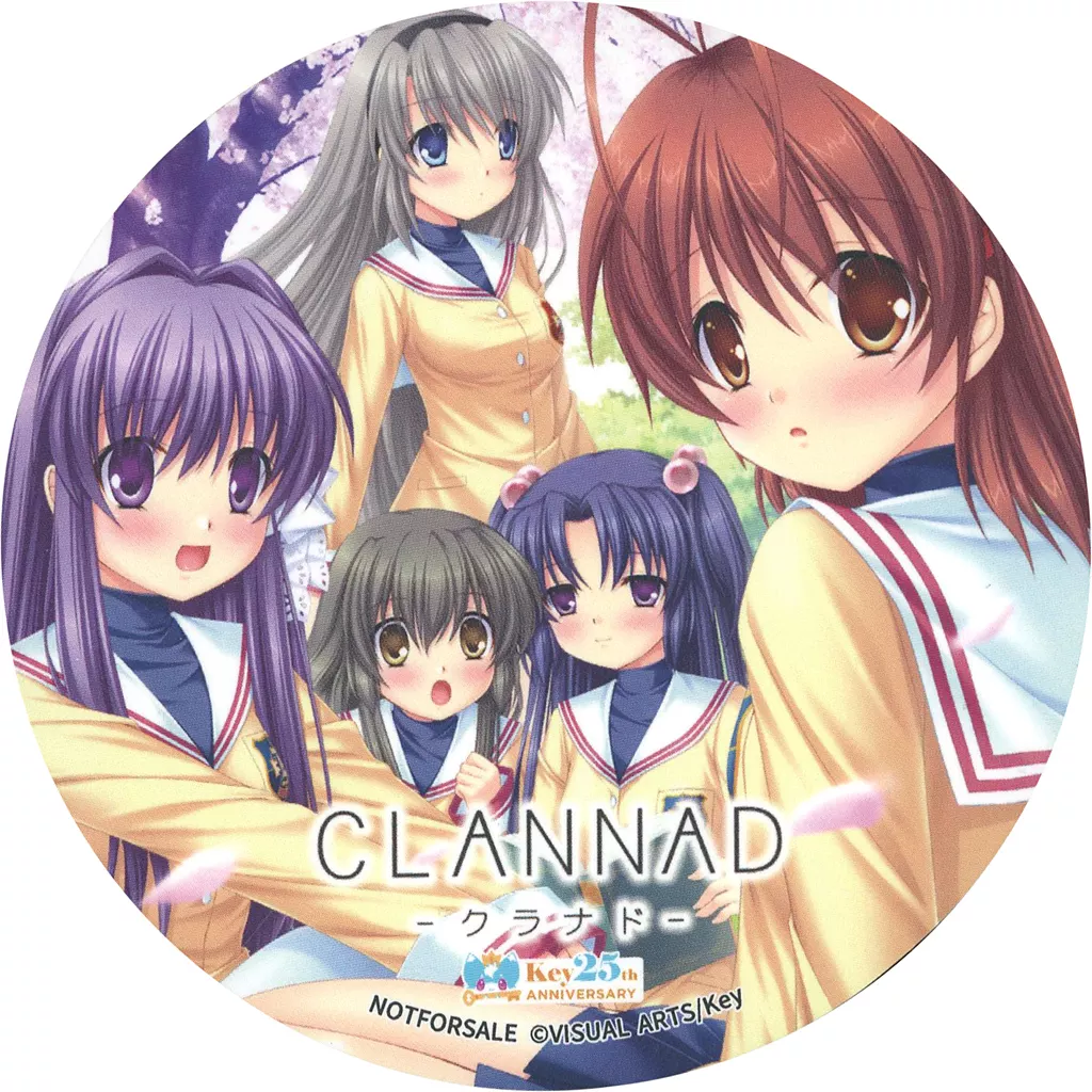 駿河屋 - CLANNAD(原作イラスト) コースター 「Key25th Anniversary Party in cafe＆bar MENU ...