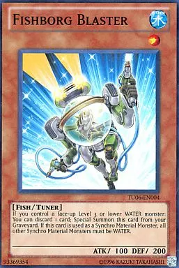 駿河屋 - TU06-EN004[SR]：Fishborg Blaster/フィッシュボーグ-ガンナー（遊戯王）