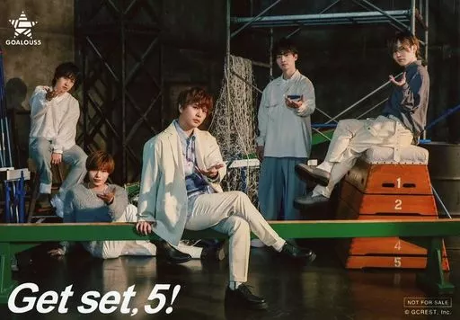 駿河屋 - GOALOUS5/集合(5人)/CD「Get set 5!」アニメイト特典ブロマイド（男性生写真）