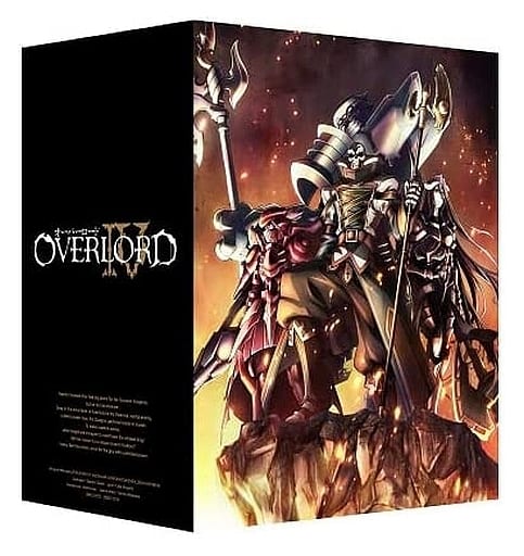 Anime DVD Overload IV First Production Version 3-Volume Set with BOX ...