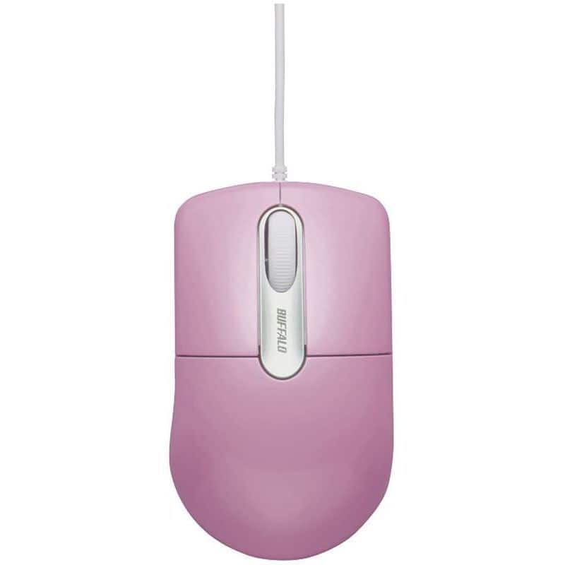 Buffalo Wired Mouse BSMOU27SMPK (Pink) [BSMOU27SMPK] | PC | Suruga-ya.com