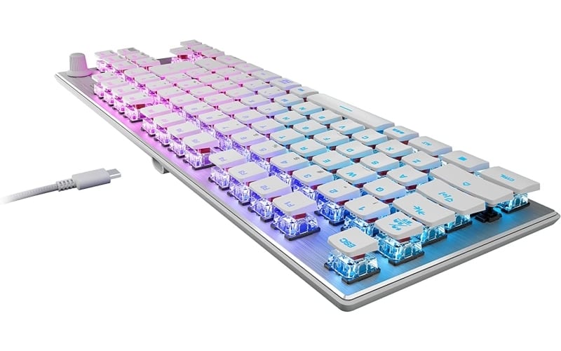 ROCCAT Wired RGB Mechanical Gaming Keyboard Vulcan TKL (Japanese Layout ...