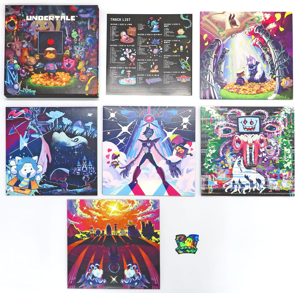 LP records "UNDERTALE" COMPLETE ORIGINAL SOUND TRACK [Import Version ...