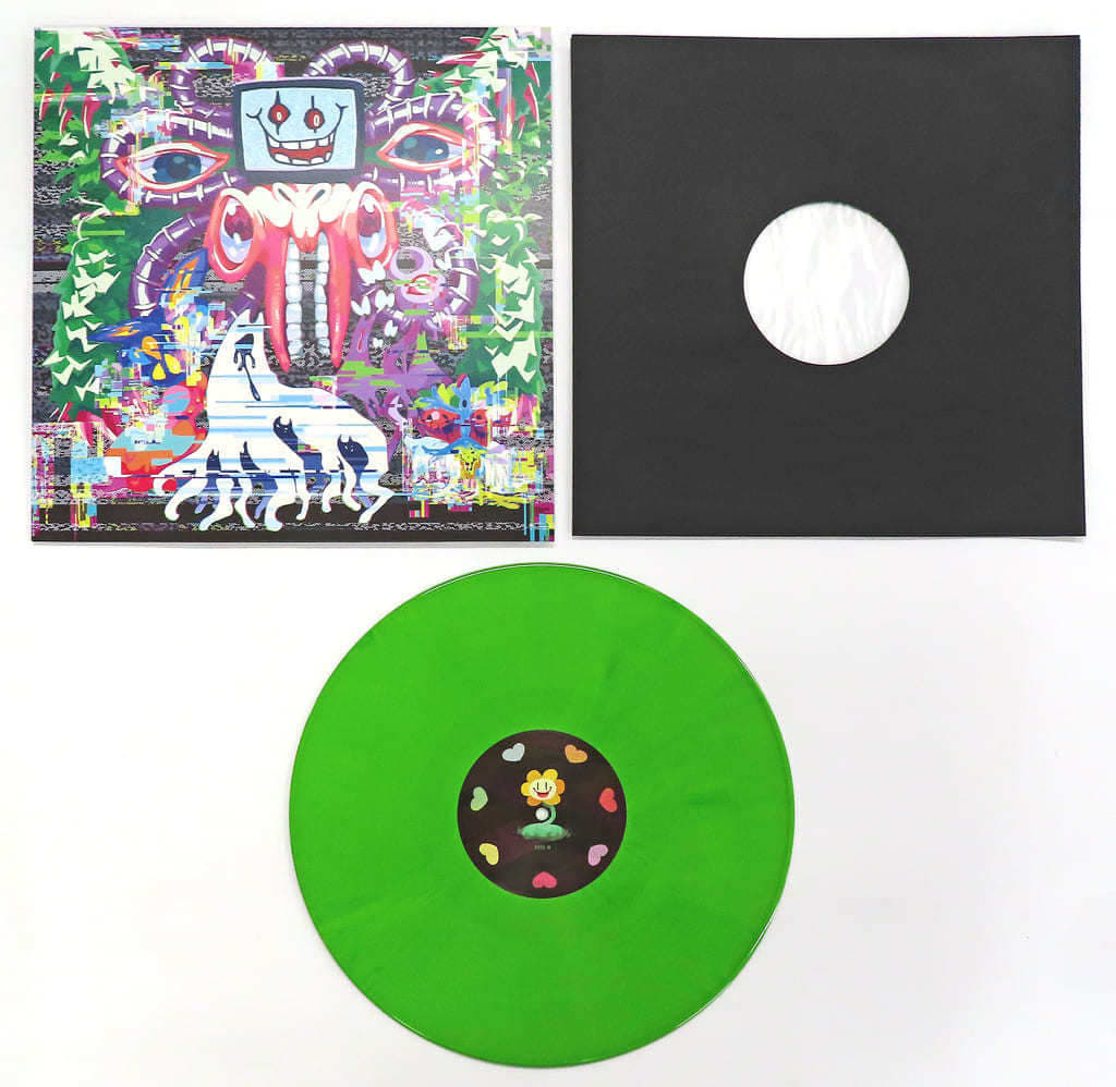 LP records "UNDERTALE" COMPLETE ORIGINAL SOUND TRACK [import board ...