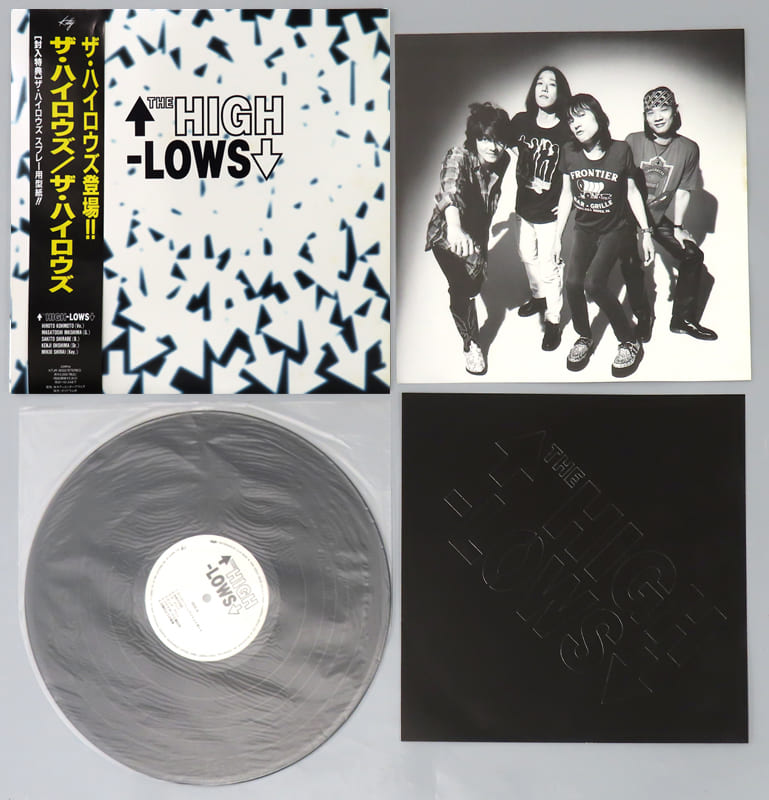 LP records THE HIGH LOWS / THE HIGH LOWS [with band] | Music software ...