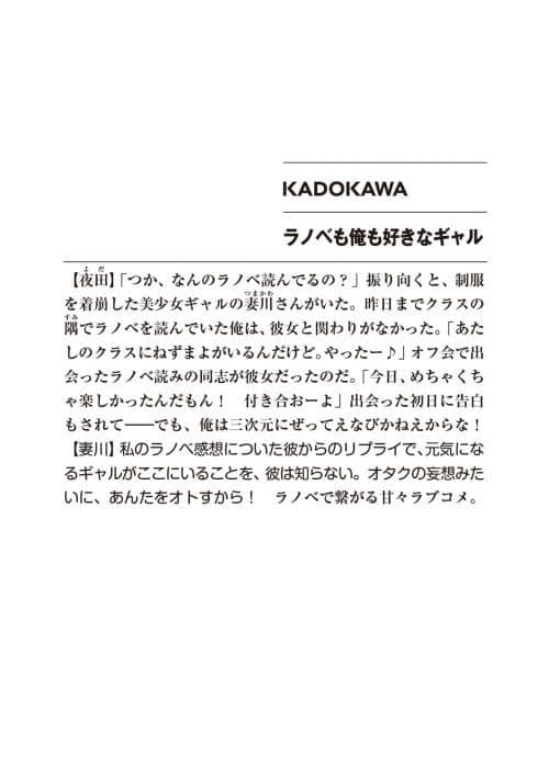 Light Novel Paperback Size MY FAVORITE GIRLS, RANOBE AND ME. Fujimi ...