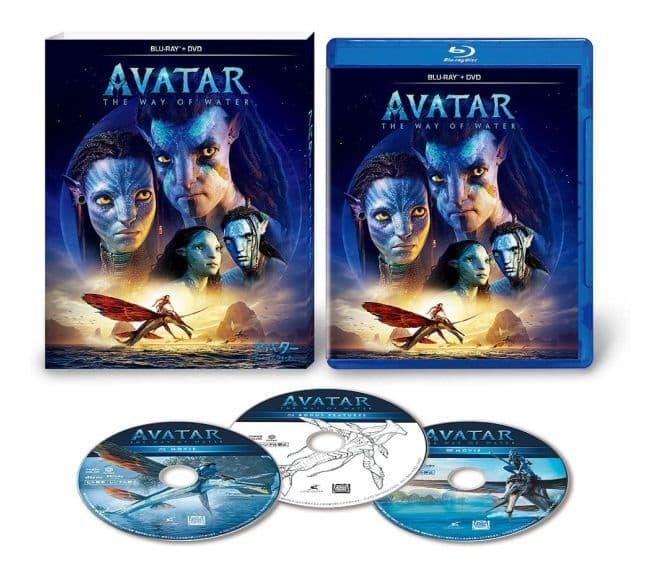 Blu-ray Disc Avatar : Way of Water Blu-ray + DVD set | Video software ...