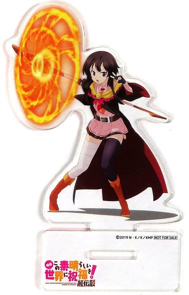 [Single Item] B2 Tapestry + acrylic stand with Megumin animation ...