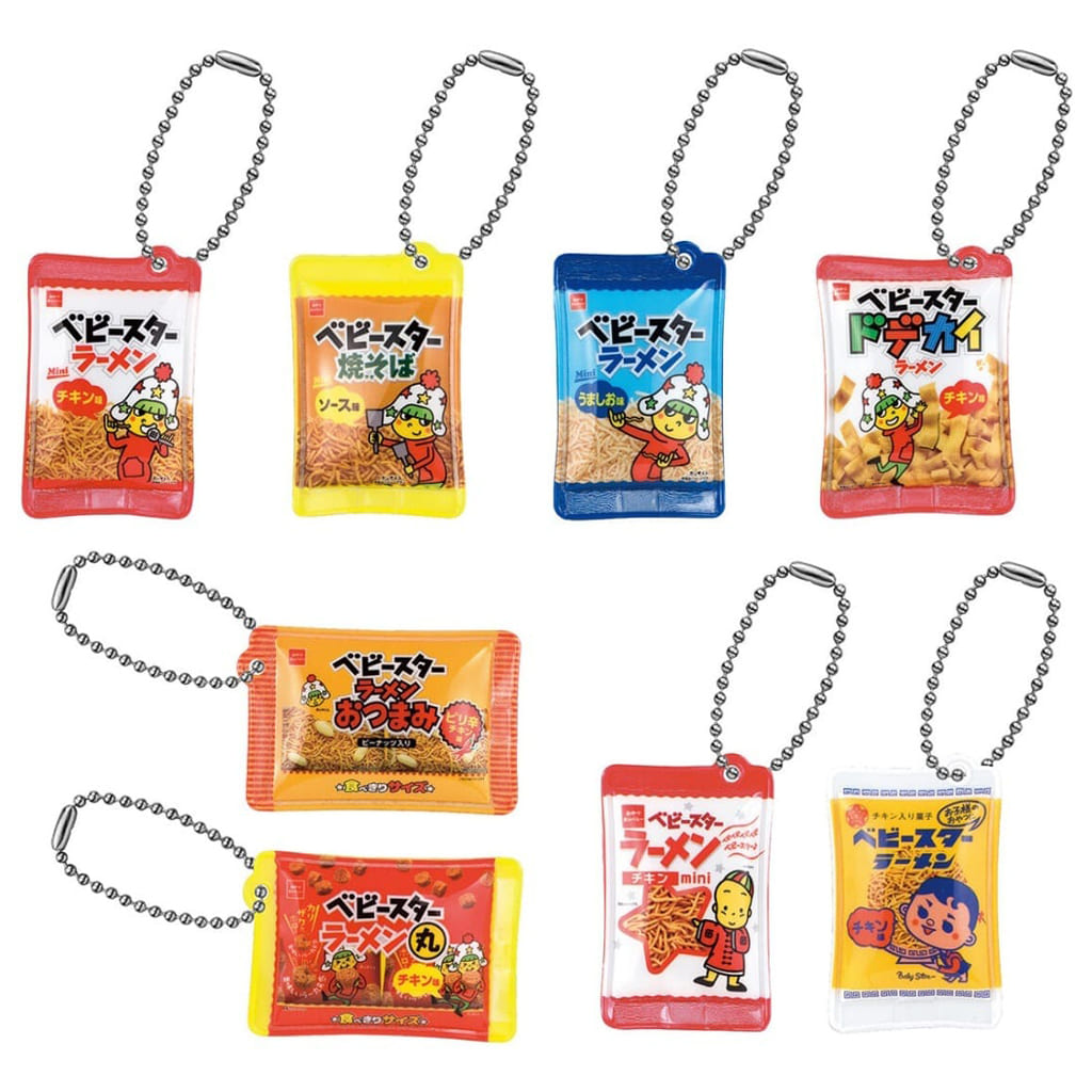 8-Variety Set "Oyatsu Company Baby Star Shaka Shaka Charm" | Goods ...