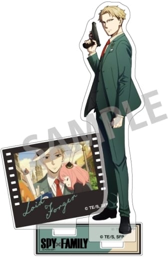 Lloyd Forger A "SPY×FAMILY Trading Acrylic Stand Scene photograph ...