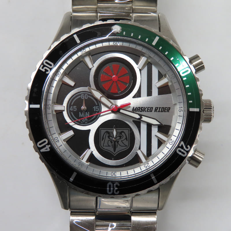 Kamen Rider #1 chronograph watch 【 Live Action Watch 】 「 Kamen Rider ...