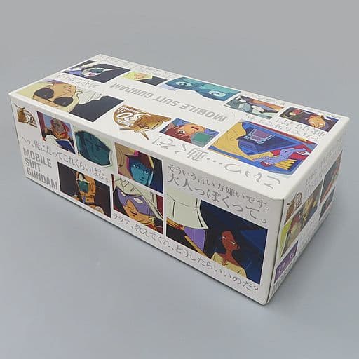 Miscellaneous goods White 30th Anniversary Tissue Box "Gundam" | Goods ...