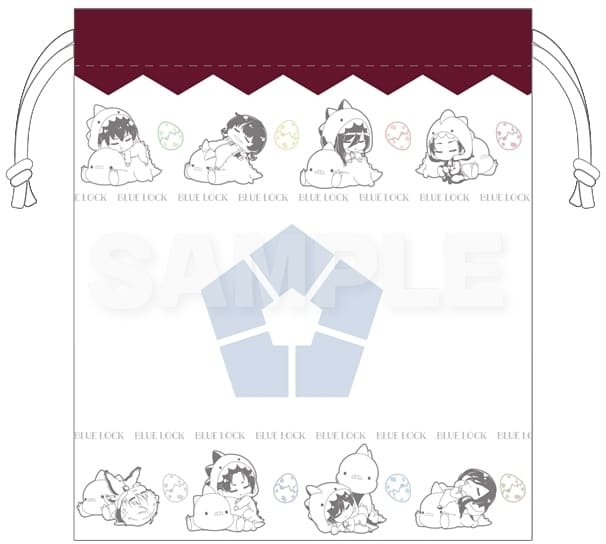 Itoshi-Sae Mini drawstring bag "Blue Rock" | Goods / Accessories ...