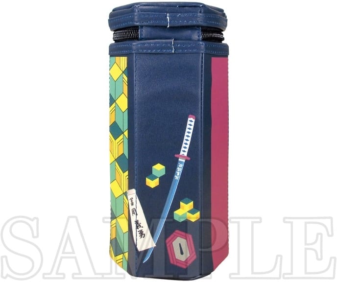 Giyu Tomioka Kimono Pattern Hexagonal Pouch "Demon Slayer: Kimetsu no ...