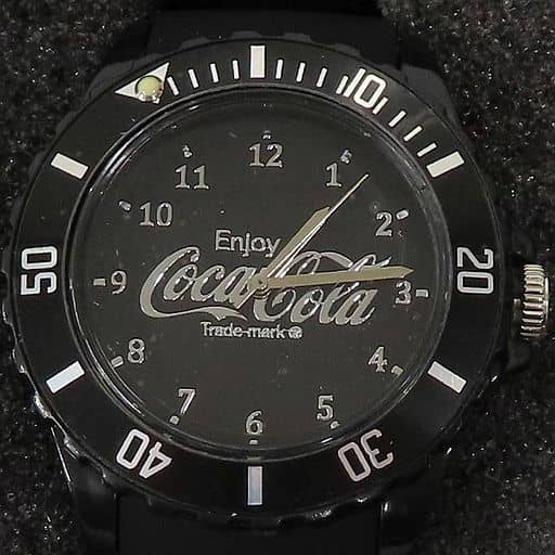 Pocket watch / watch Black Silicon Watch Metallic Ver. 6 "Coca-Cola ...