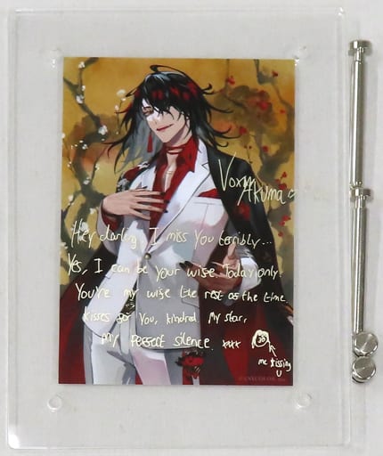 Vox Akuma Birthday Goods Full Set "Virtual YouTuber Niji-san NIJISANJI ...