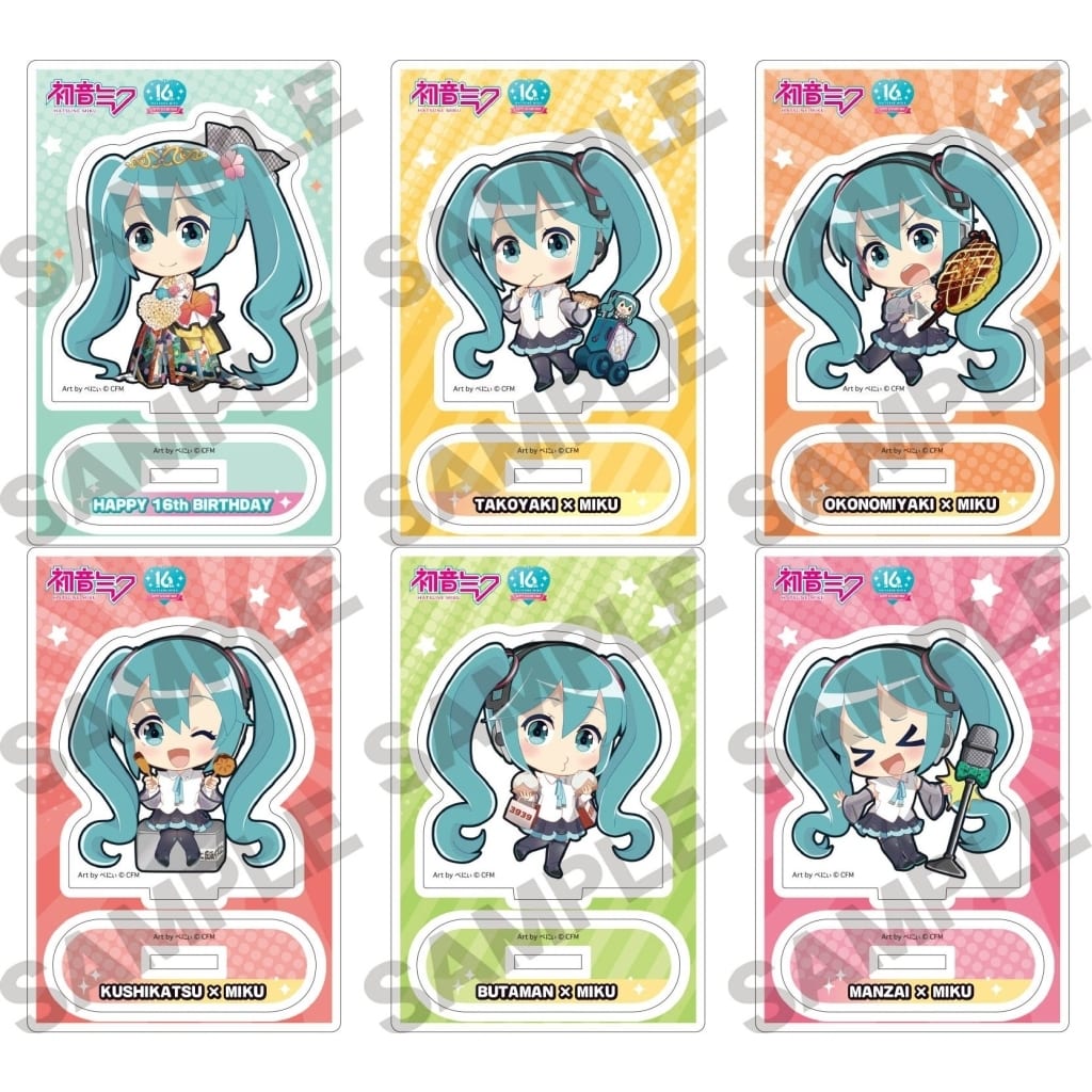 [Box] VOCALOID Hatsune Miku Trading Mini Acrylic Stand Mini Character ...