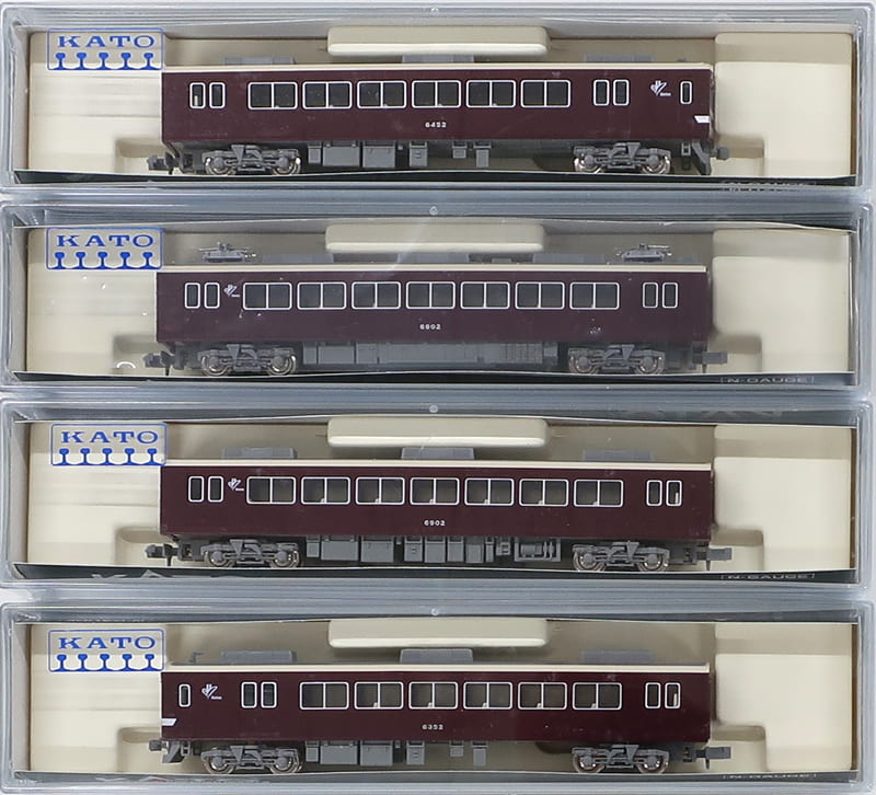 Railway model 1/150 Hankyu Railway 6300 series 4-car basic set [10-050] | Toy Hobby | Suruga-ya.com