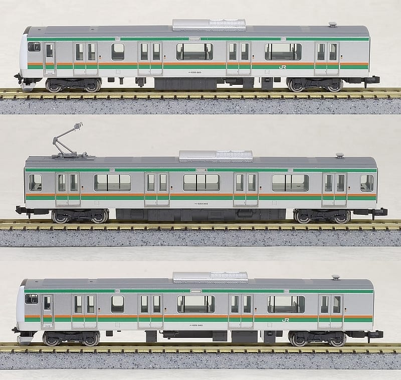 1/150 E233 3000 Suburban Train Series (Additional type) Basic Set A (3 ...