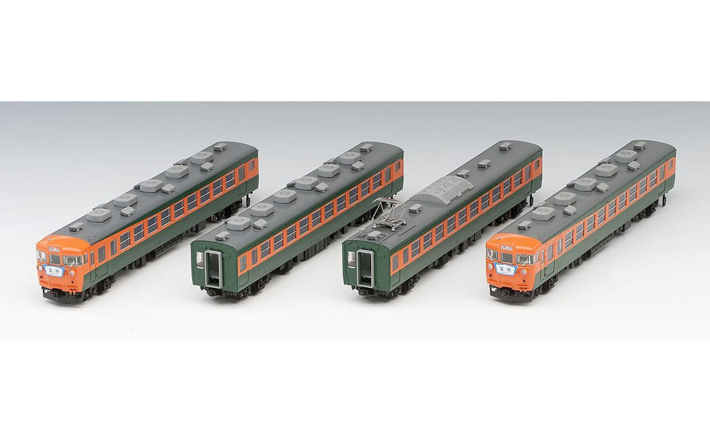 Railway model HO Gauge 1/80 JNR / JR 改車 Series 153 Express Train (Cold Express / High Cab) 4-car ...