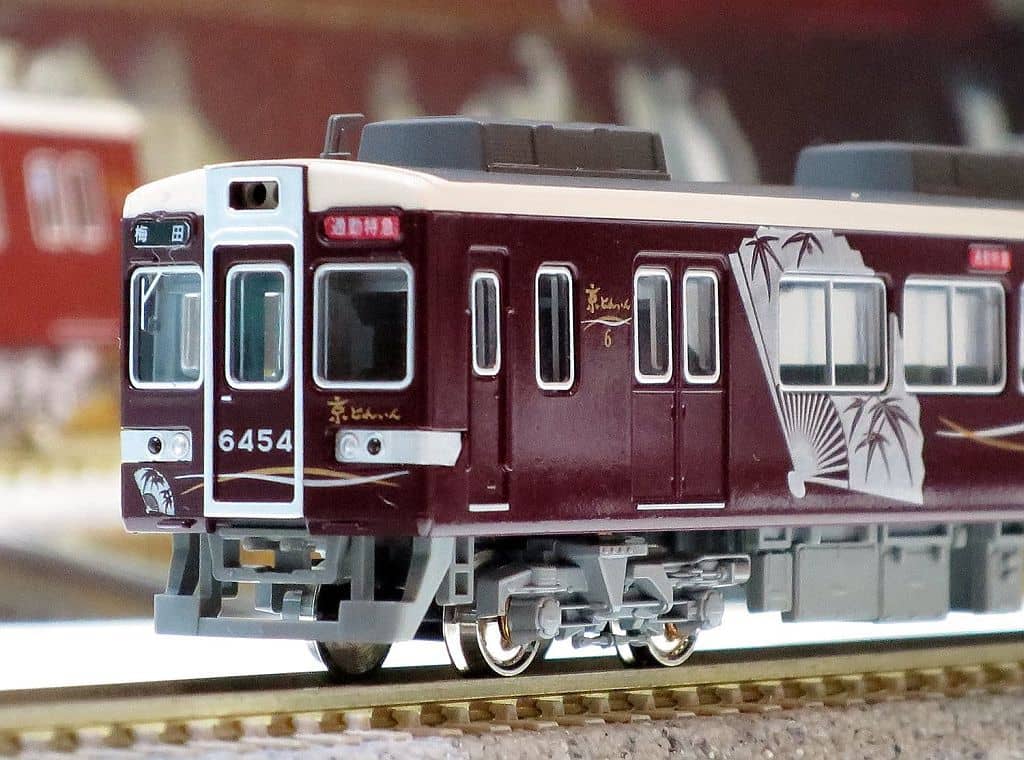 Railway model 1/150 Hankyu 6300 series Kyoto and Den type 6-car set [10-941] | Toy Hobby ...