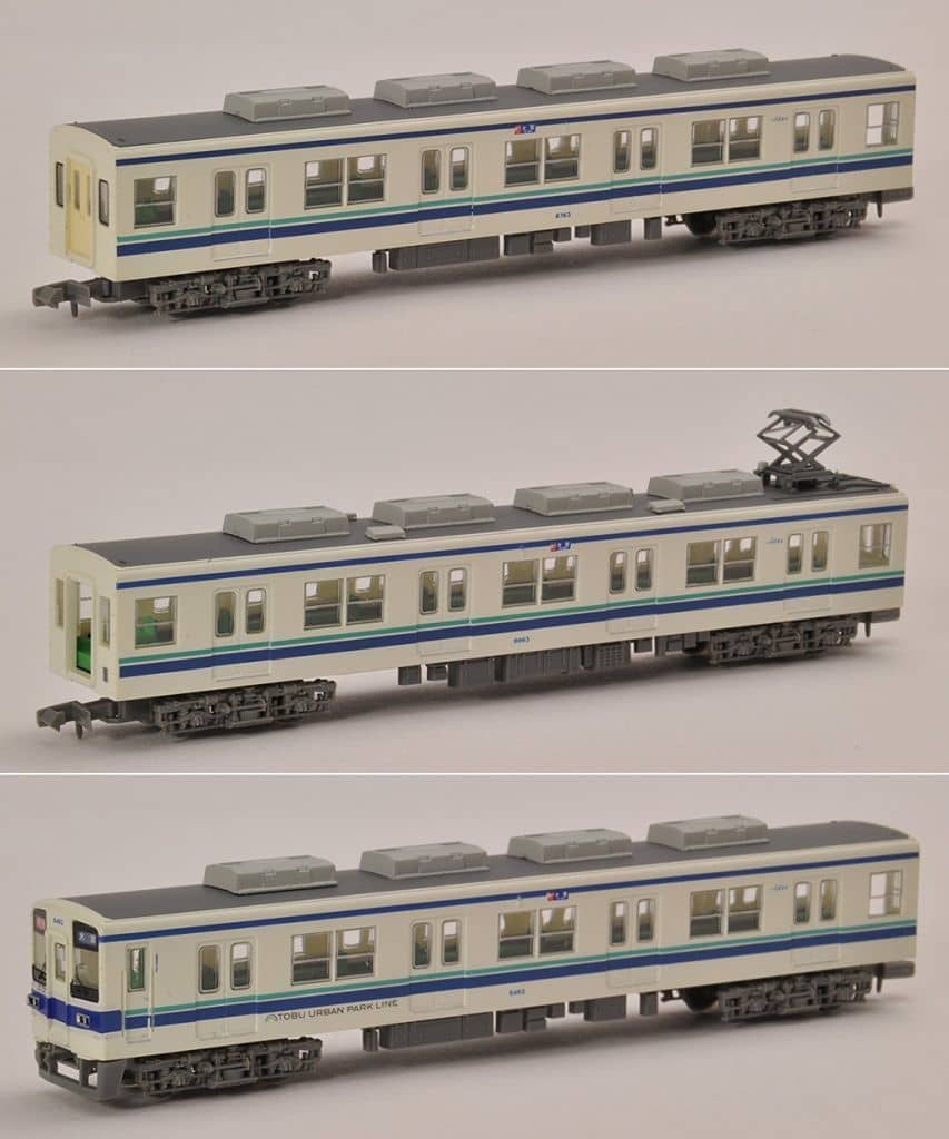 1/150 Tobu Railway 8000 series, 8163 trains, Tobu Urban Park Line 6-car set 「 Railway Collection ...