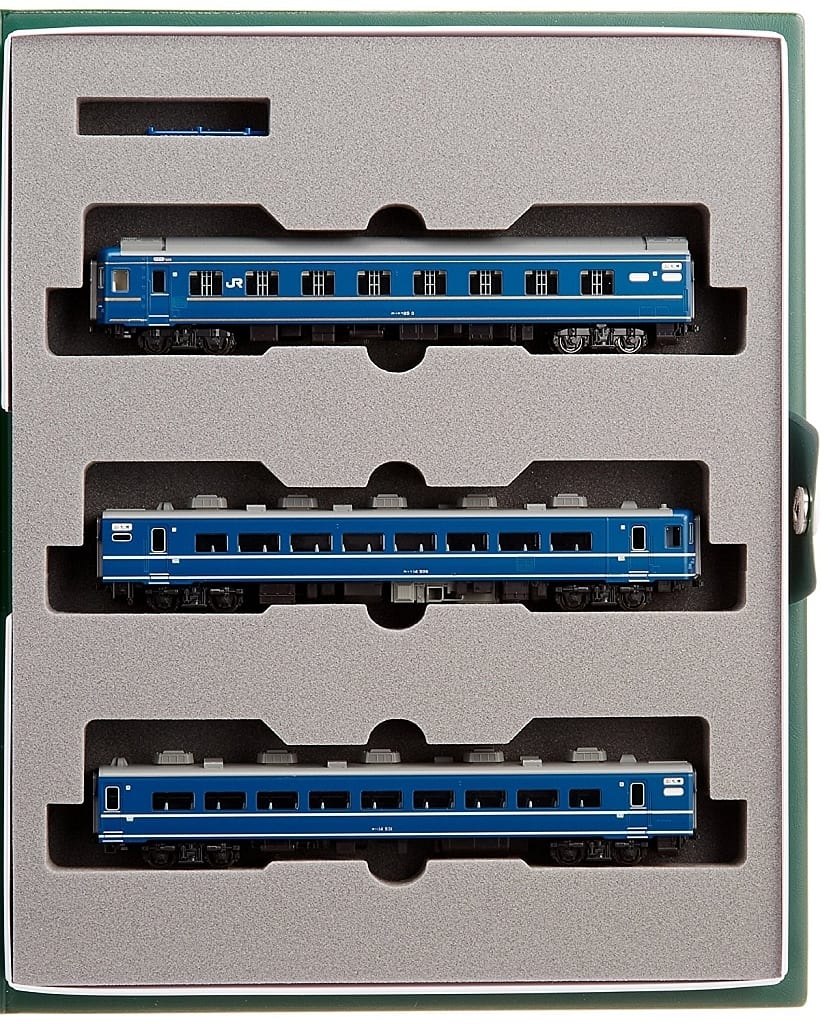 Railway model 1/150 express train sleeping car Hamanasu 3 Car Set [10-1139] | Toy Hobby | Suruga ...