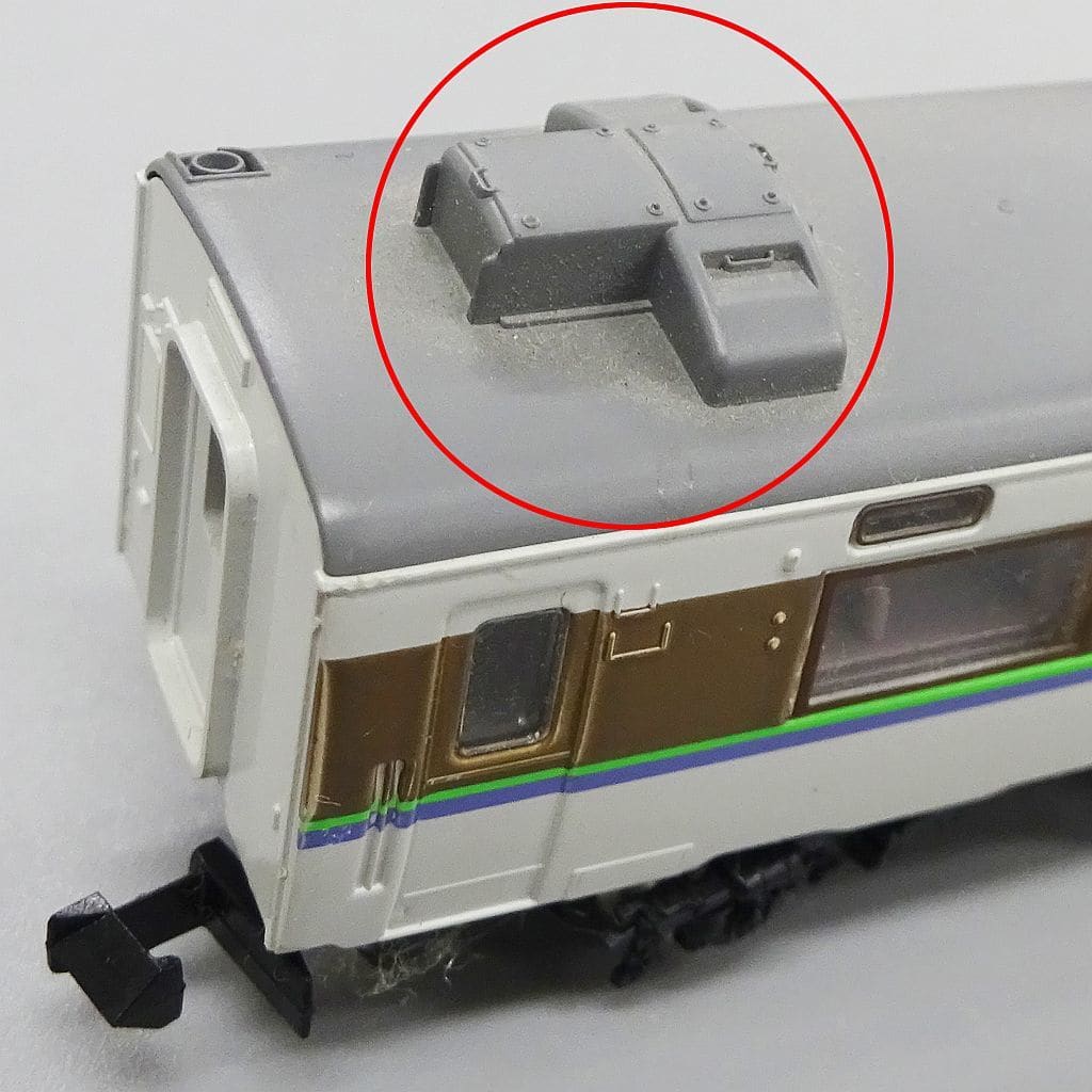 Railway model [Damaged] 1/150 JR Kiha 183 series limited express diesel Super Tokachi (6 car set ...