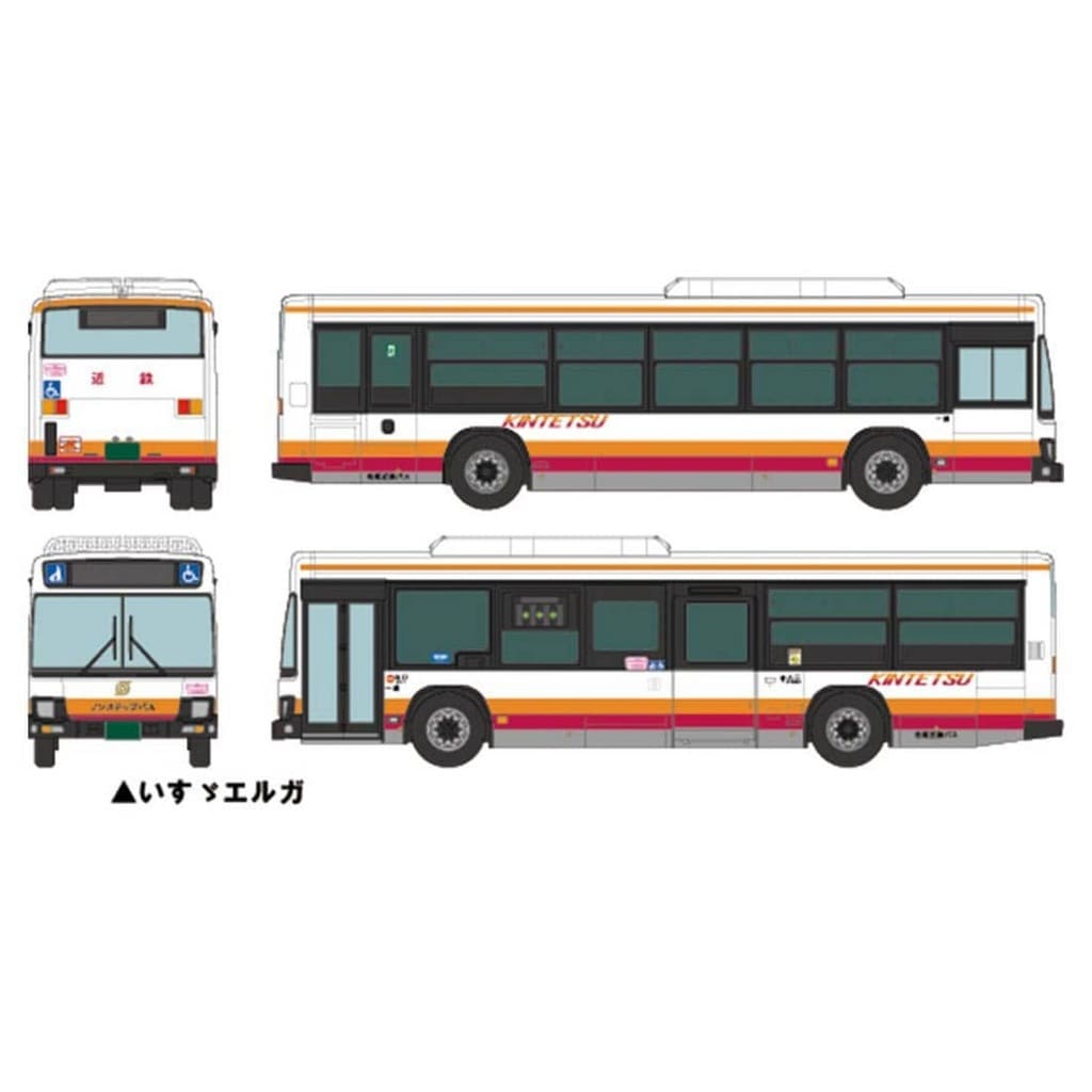 1/150 Meihan Kintetsu Bus 2 sets "The Bus Collection" [321651] | Toy ...