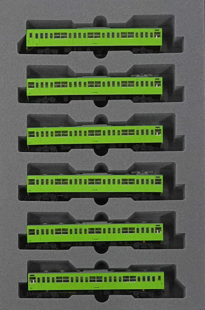 Railway model 1/150 Series 103 Low Operation Trolley, Yamanote Line 6-car Basic Set [10-1189 ...