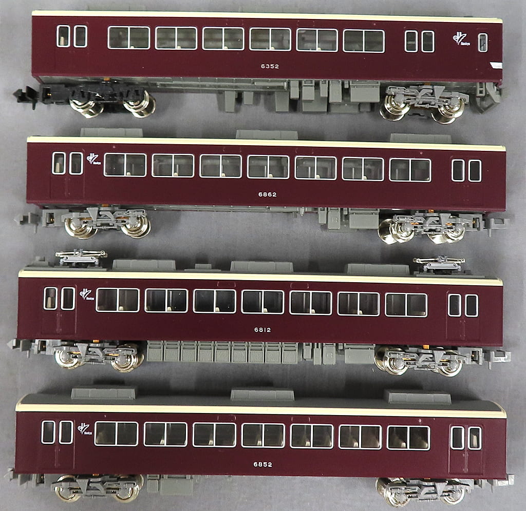 Railway model [Different Contents] 1/150 Hankyu Railway Series 6300 4-car Additional Set [10-051 ...
