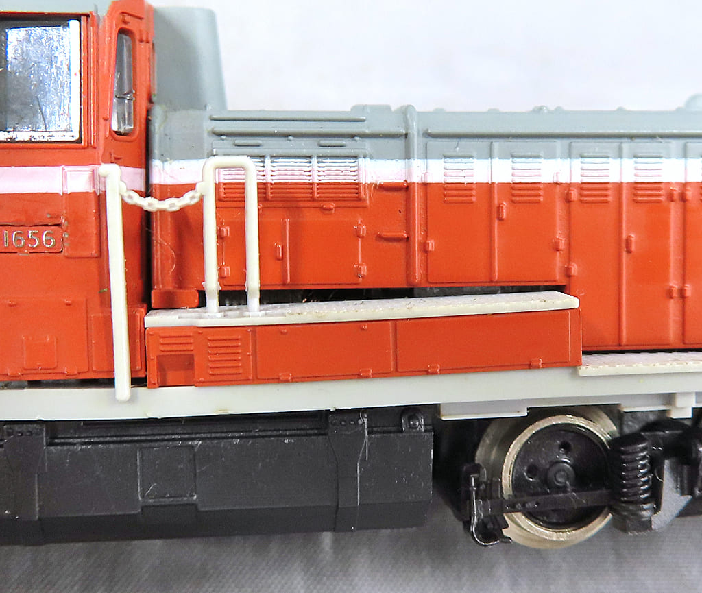 Railway model [Damaged / Accessories Missing] 1/150 JNR Diesel ...