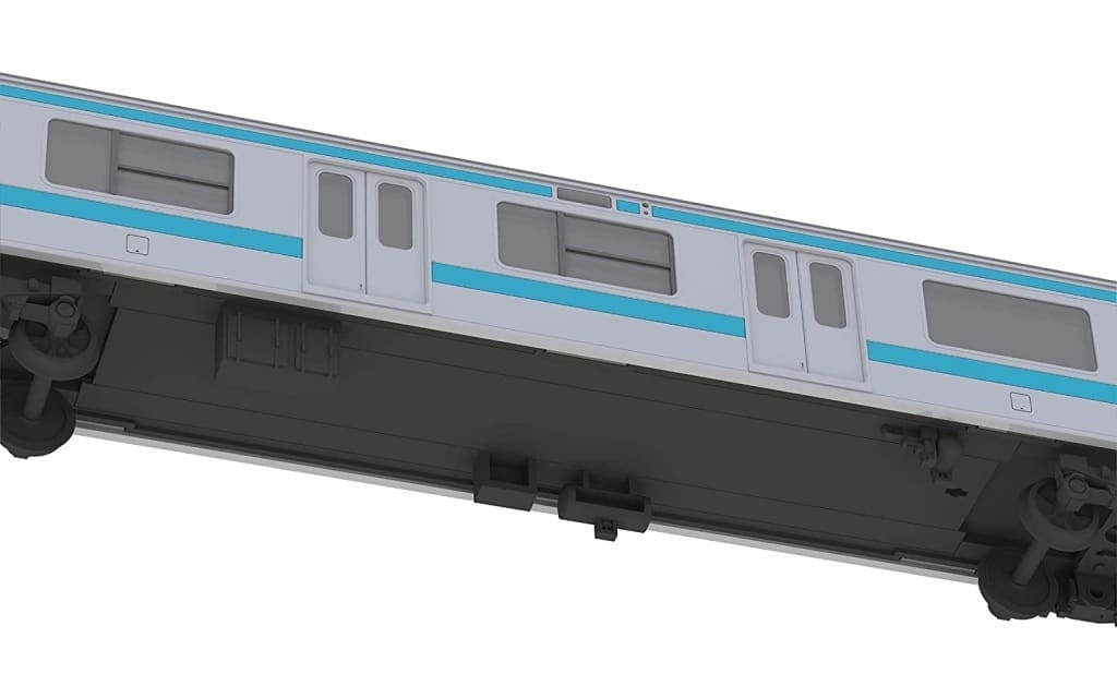 HO Gauge 1/80 JR East Series 209 DC Train Type (Keihin Tohoku Color) Saha 209 Assembly Kit ...
