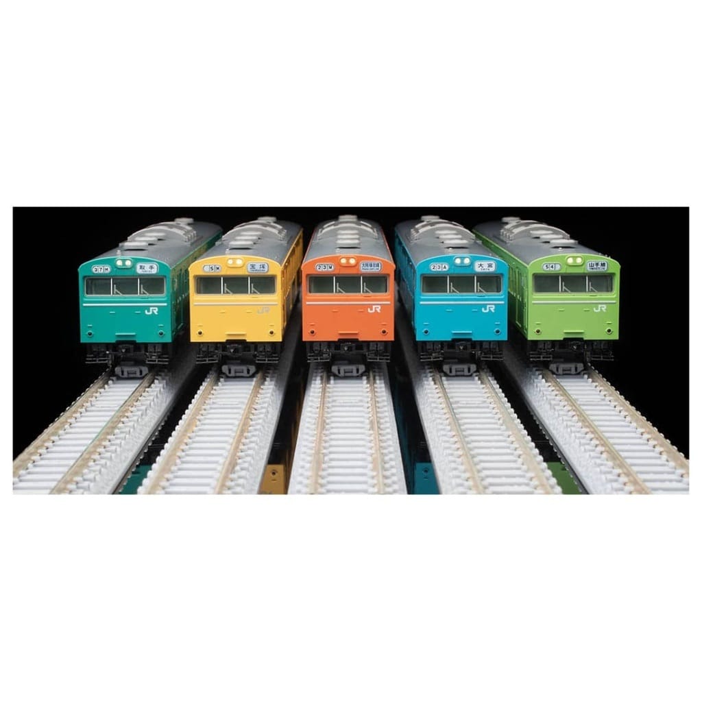 Railway model 1/150 103 series collection high cab edition 5-car set ...