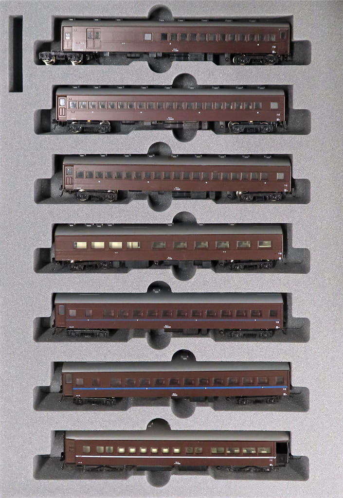 [Damaged / Wrong contents] 1/150 Suha 44 Series Limited Express Hato 7-car Basic Set [10-1659 ...