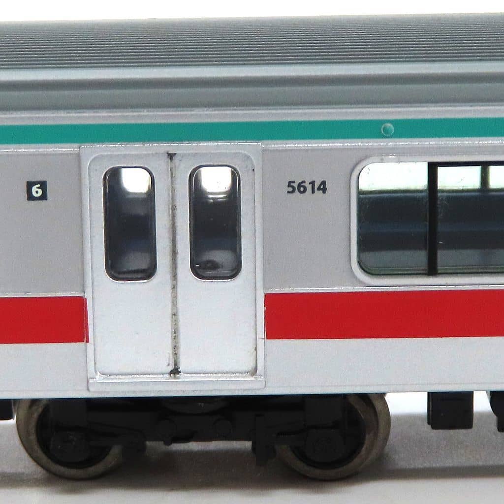 Railway model [Damaged Goods] 1/150 Tokyu 5000 series 6-stage-cars even ...