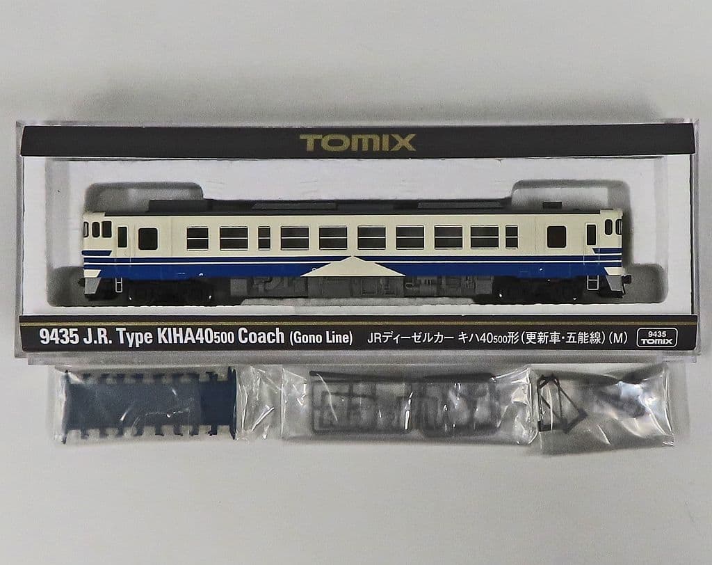 Railway model [Accessories missing] 1/150 JR diesel car Model Kiha 40-500 Replacement Car Gono ...