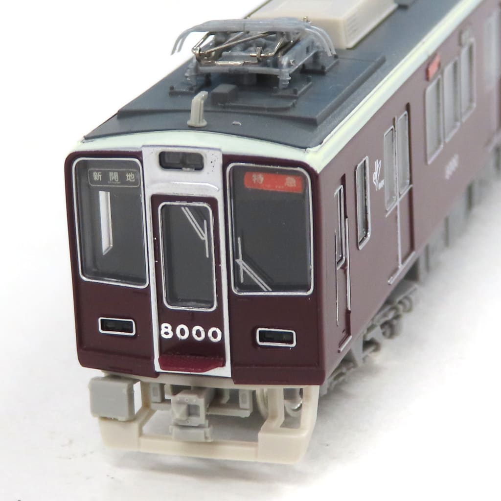 Railway model 1/150 Hankyu 8000/8300 series primary cars, basic four car set with power [4059 ...