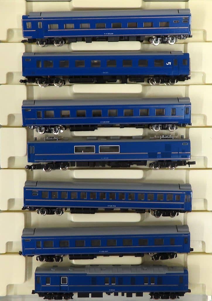 1/150 Series 24 Limited Express Sleeper Train 7-Car Set | Toy Hobby ...