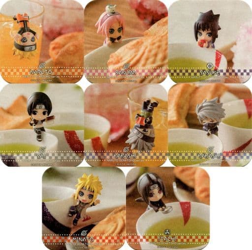 Trading figure Set of 8 Kinds 「 Tea Party Series NARUTO - Naruto ...