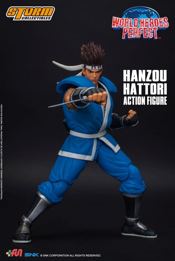 Hanzo Hattori "WORLD HEROES Perfect" action figure | Toy Hobby | Suruga ...