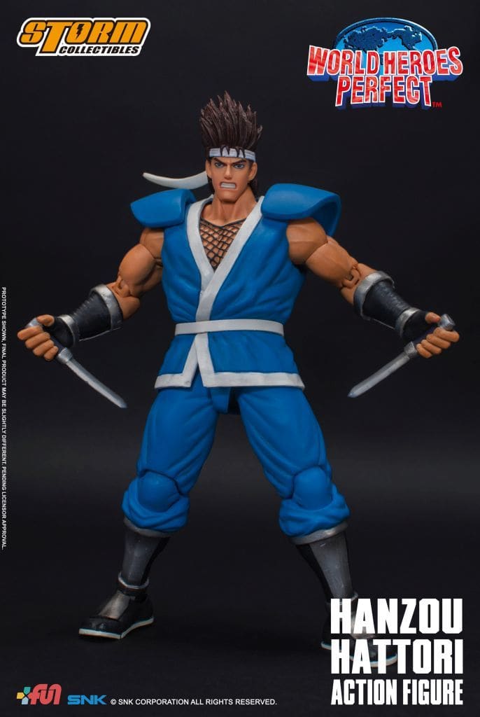 Hanzo Hattori "WORLD HEROES Perfect" action figure | Toy Hobby | Suruga ...