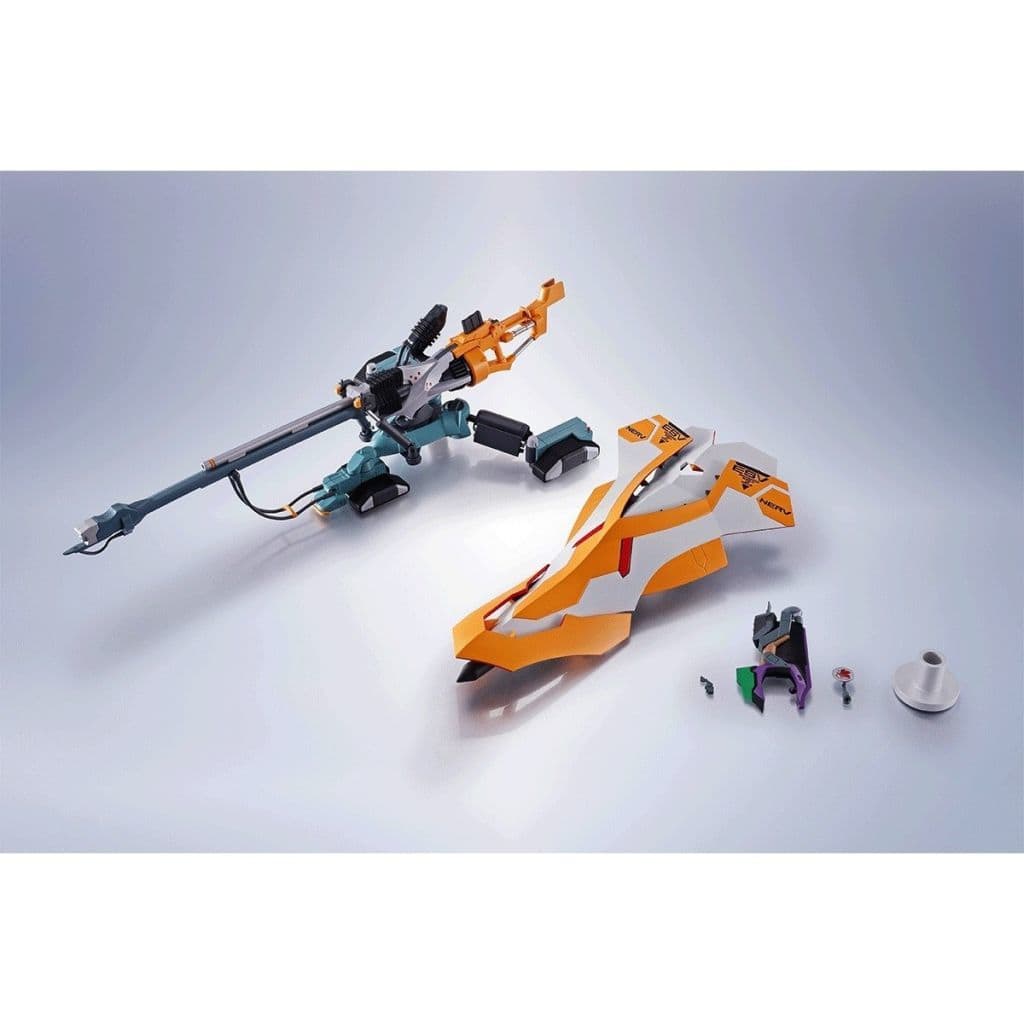 Figure ROBOT Soul Positron Rifle + ESV shield + ESV Shield + G Type ...